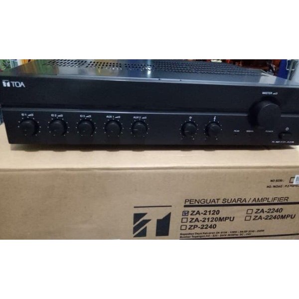 Jual Toa Mixer ZA-2120 Amplifier TOA ZA2120 120 watt za 2120 | Shopee ...