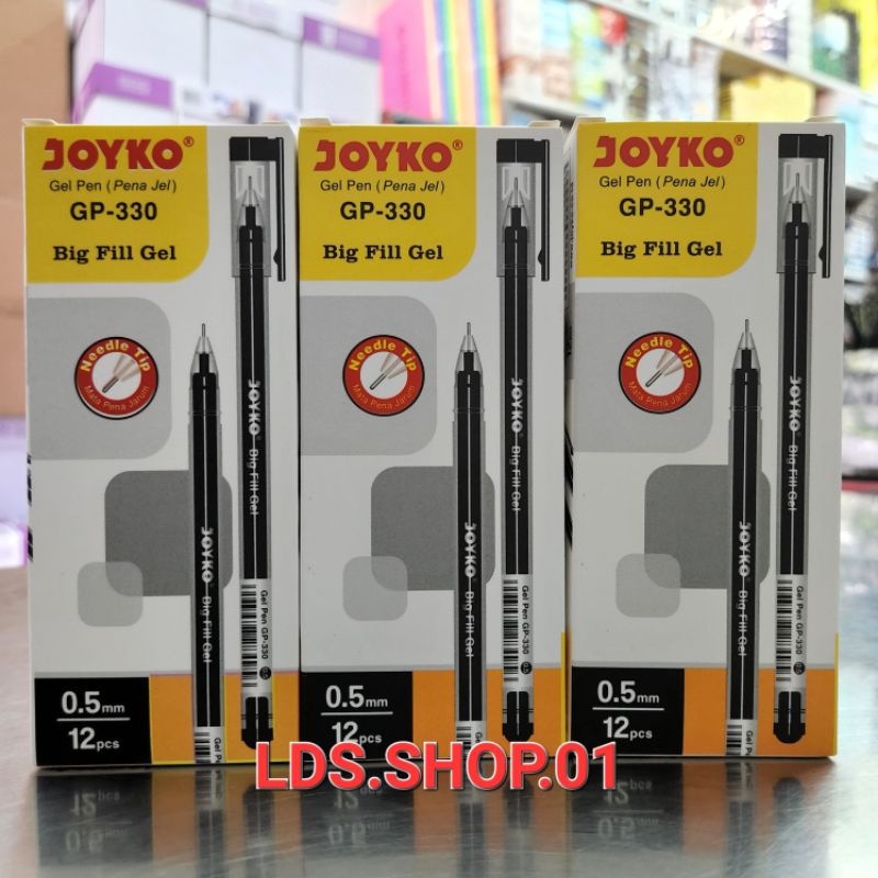 Jual Pen Gel Joyko GP-330 / Gel Pen Joyko GP330 Big Fill Gel (1 LSN ...