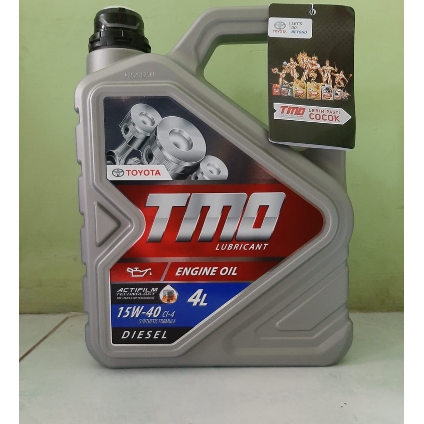 Jual TMO Oli MESIN DIESEL Synthetic Formula SAE 15W-40 API CL4 kemasan ...
