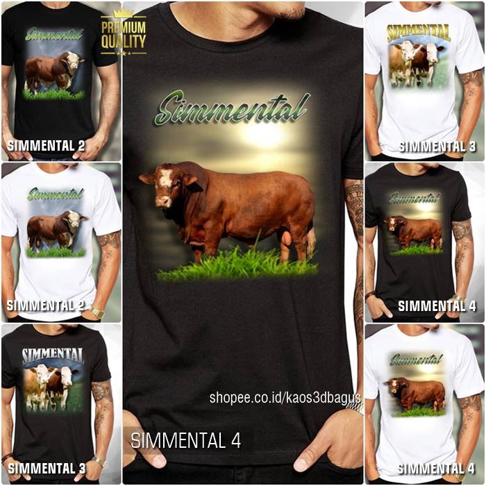 Jual KAOS SAPI SIMENTAL Baju Kaos SAPI SUPER Indonesia Kaos Jagal Sapi ...
