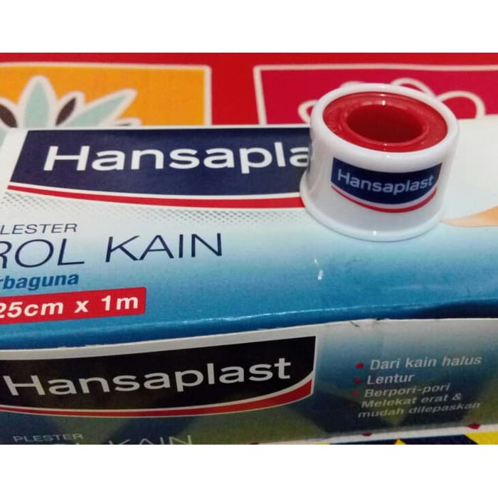 Jual Hansaplast roll kecil 1-25 cm x 1 m plester cokelat | Shopee Indonesia