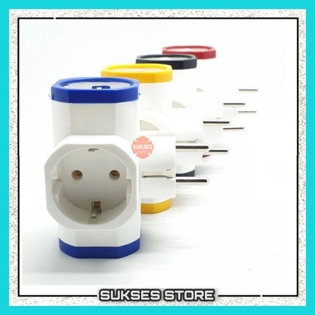 Jual STEKER T ARDE LOYAL / COK CABANG 3 / COLOKAN 3 LOBANG / COLOKAN ...