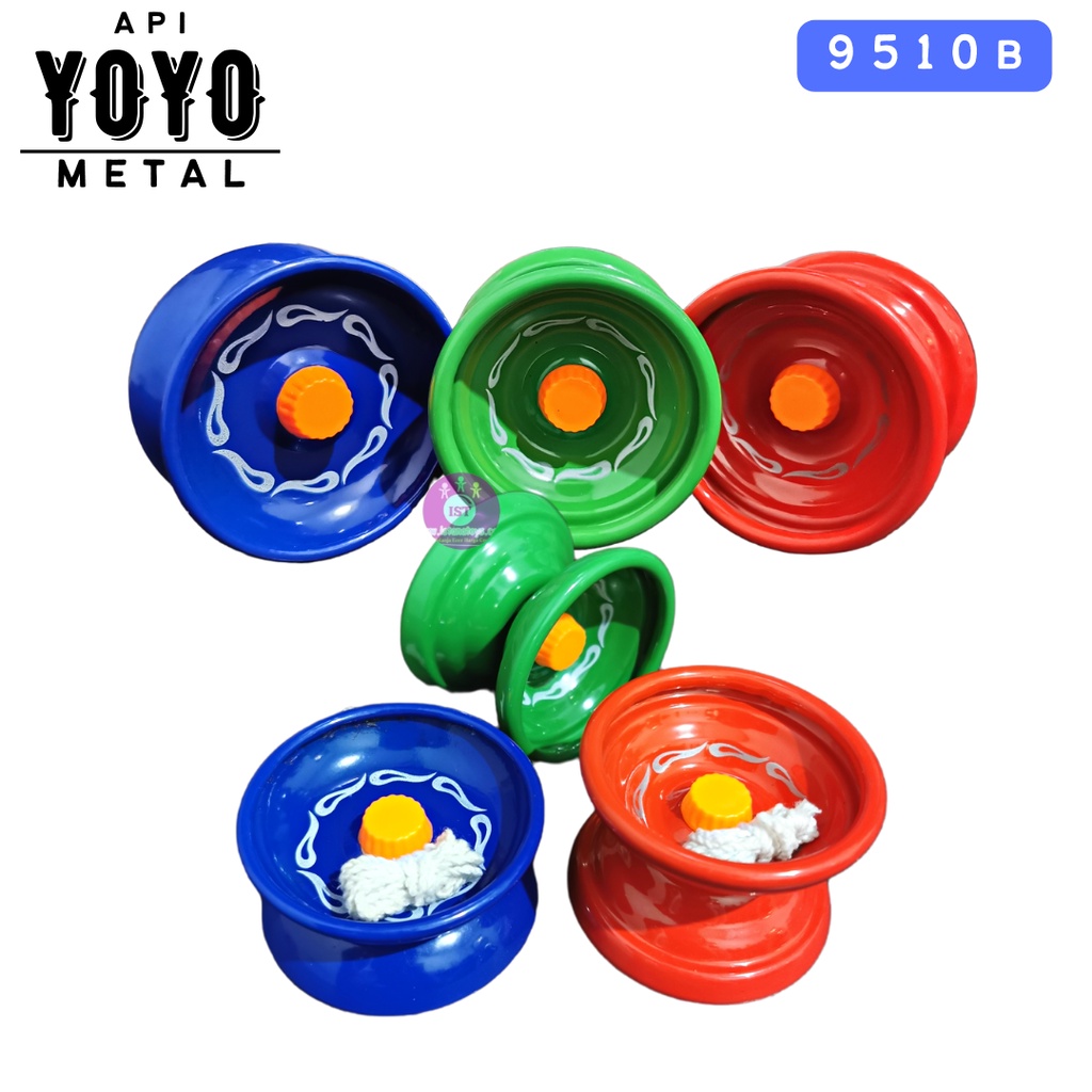 Jual MWN Mainan YOYO Metal Api 9510B | Shopee Indonesia