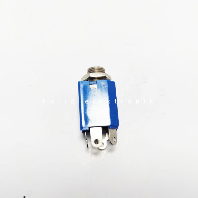 Jual Soket akai toa stereo 4 pin biru lengkap baut | Shopee Indonesia