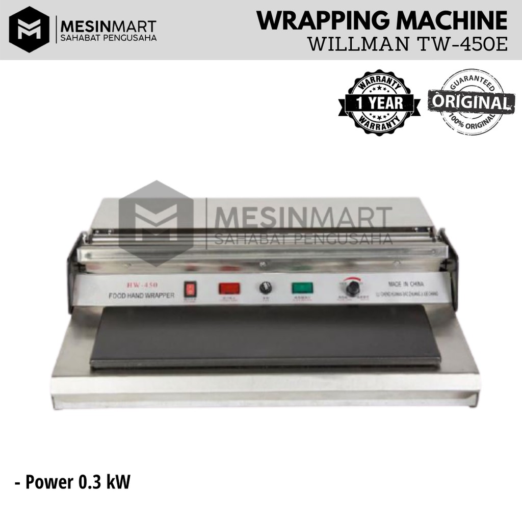 Jual Hand Cling Wrap Wrapper Wrapping Machine Mesin Pembungkus Plastik ...