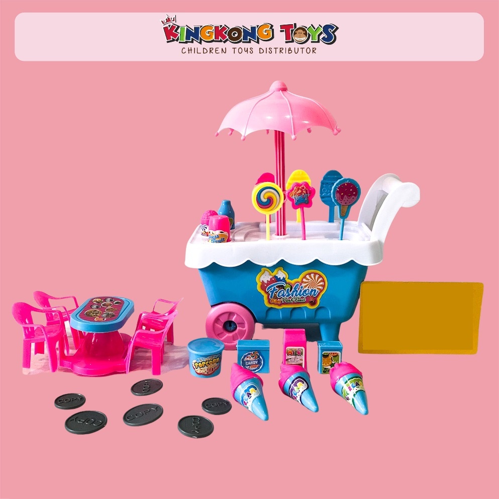 Jual MAINAN GEROBAK ES KRIM ICE CREAM STROLLER / 11020053 | Shopee Indonesia