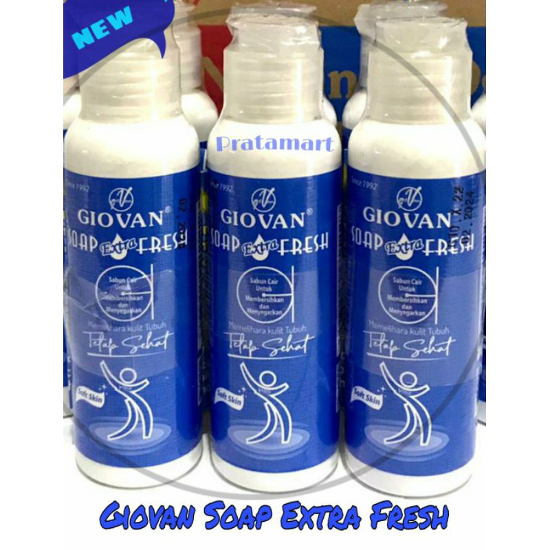 Jual SABUN GIOVAN SOAP EXTRA FRESH 90 ml NEW 2022 Exp. 2024 | Shopee ...