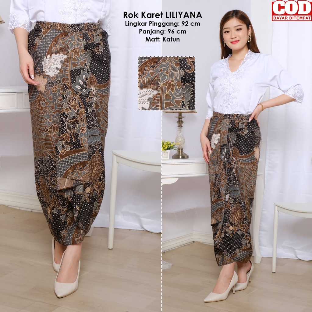 Jual Rok Kebaya Modern Elegan Cantik Warna Hitam Coklat Terbaru ...