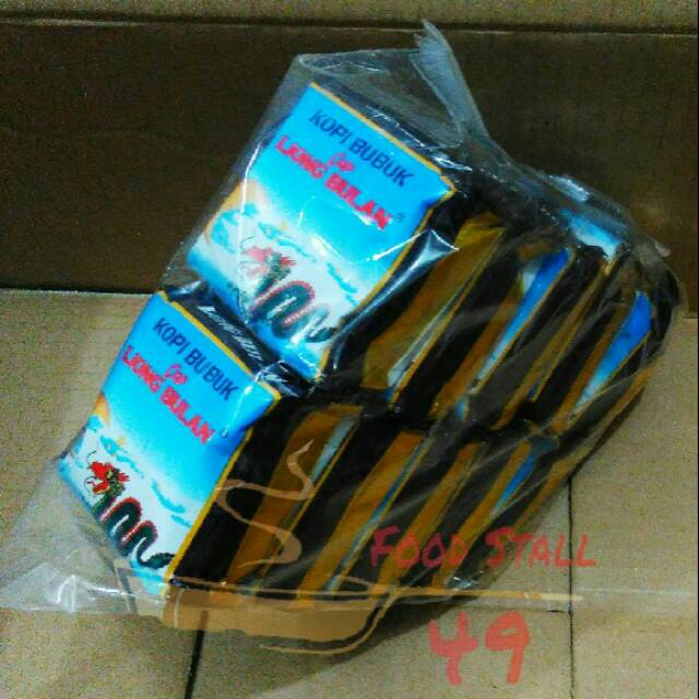Jual Kopi Liong Bulan 80g 1 pax isi 10 sachet | Shopee Indonesia