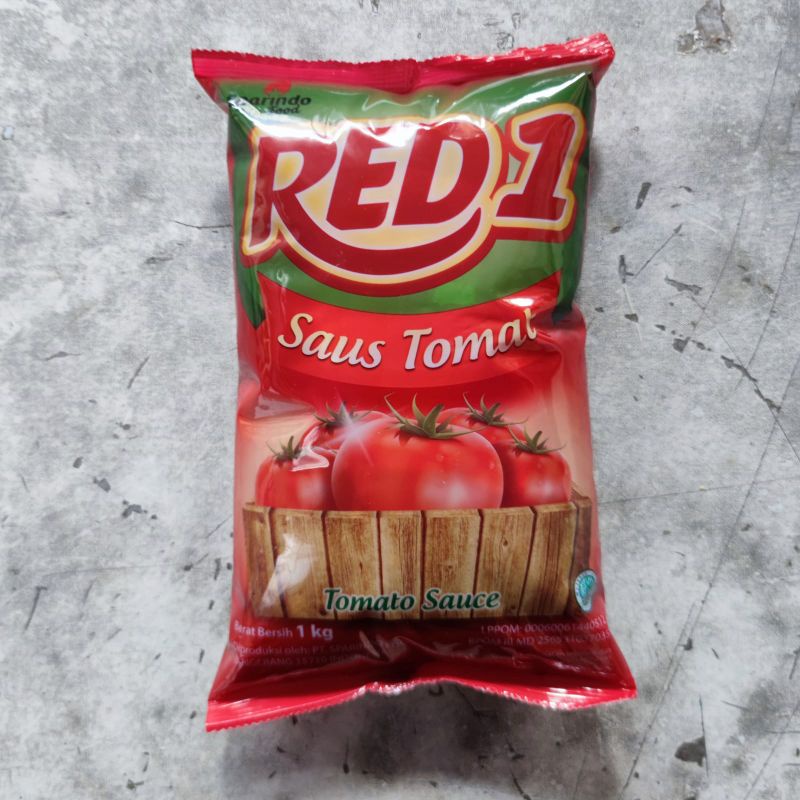 Jual RED 1 SAUS TOMAT 1KG | Shopee Indonesia