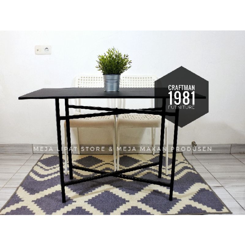 Jual Meja Makan Minimalis 90x50 Meja Cafe Meja Resto Meja Mini Bar | Shopee Indonesia