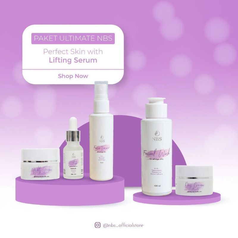 Jual Paket lengkap (NBS Ultimate + Lifting Serum) | Shopee Indonesia