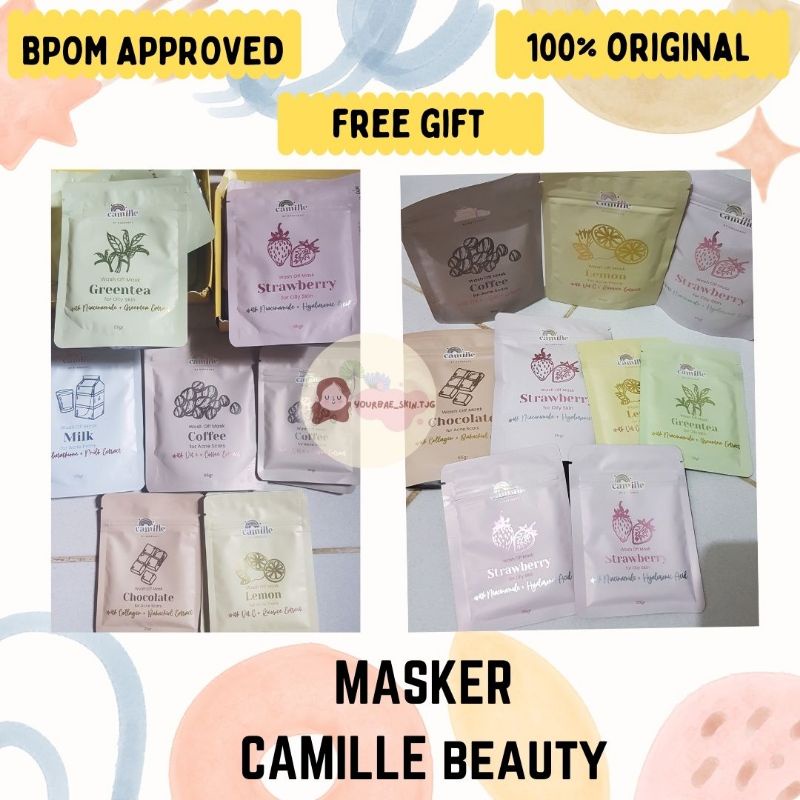 Jual MASKER CAMILLE READY STOCK/ CAMILLE ORI / CAMILLE 25GR 65GR (BACA DESKRIPSI!) | Shopee ...