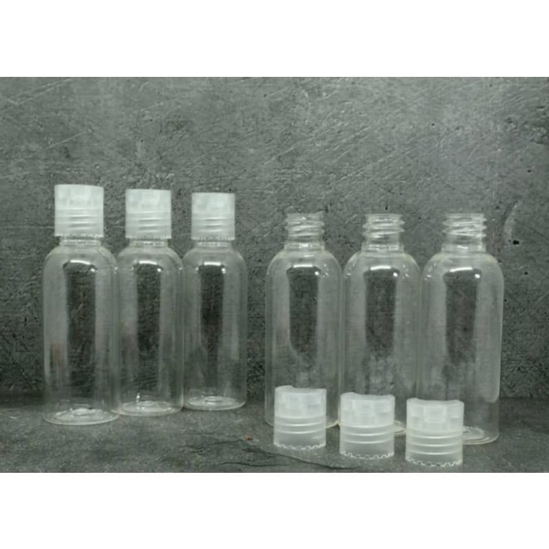 Jual Botol 60ml Botol Presstop 60ml Botol Plastik Kosong Botol Disctop ...