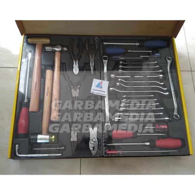 Jual Tools Set Mekanik Truster Gestar / Crossman Tool Set 52Pcs ...