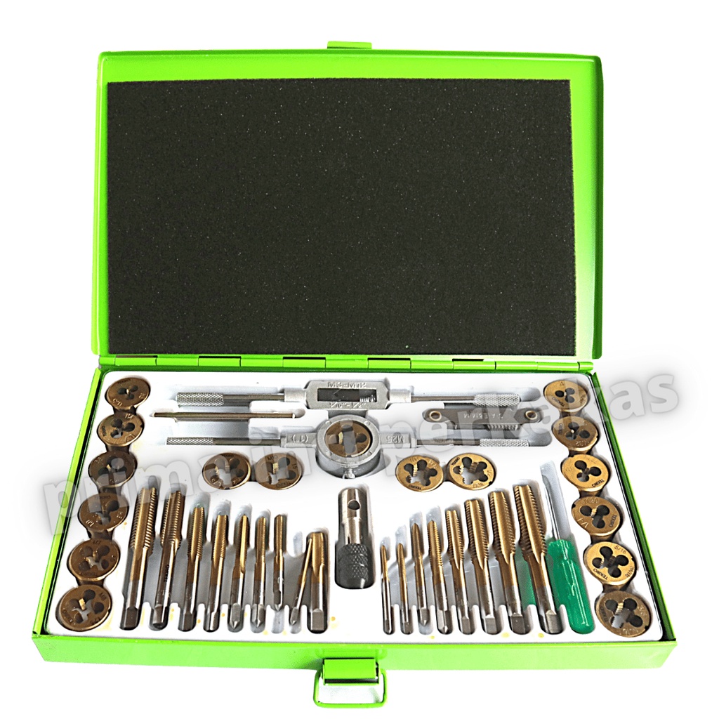 Jual TEKIRO Hand Tap And Dies Set 40 Pcs - Tap & Snai - Alat Ulir dan Snai | Shopee Indonesia