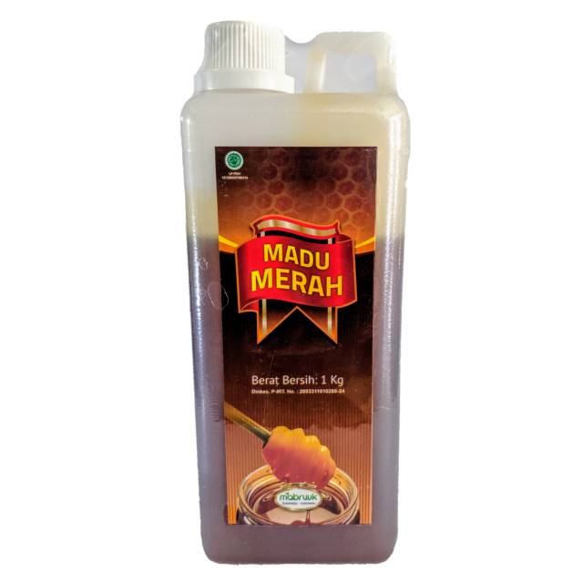 Jual Madu Merah Mabruuk kemasan 1 Kg | Shopee Indonesia