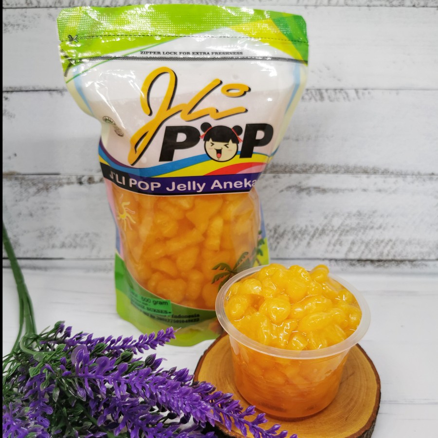 Jual Jellyjlipop mango jelly mangga motif konyaku topping minuman dan ...