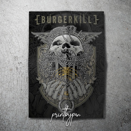 Jual (Part 1) Poster BURGERKILL - Poster Dinding Aesthetic - Poster ...