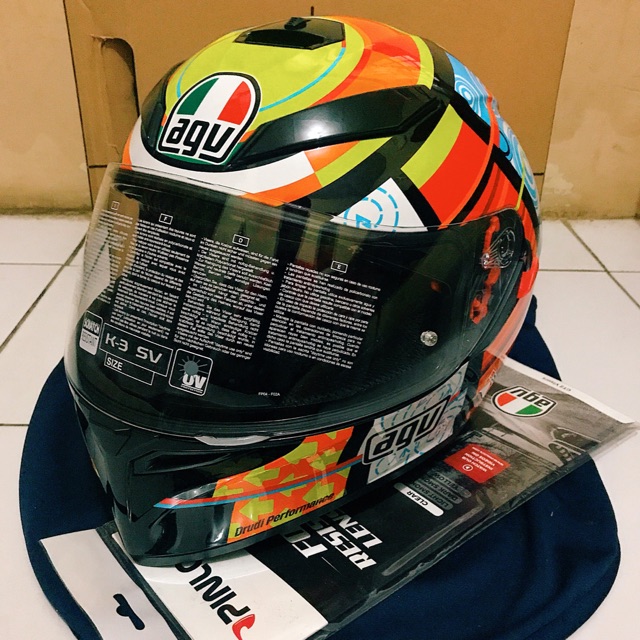Jual Helm AGV K3SV Element | Shopee Indonesia
