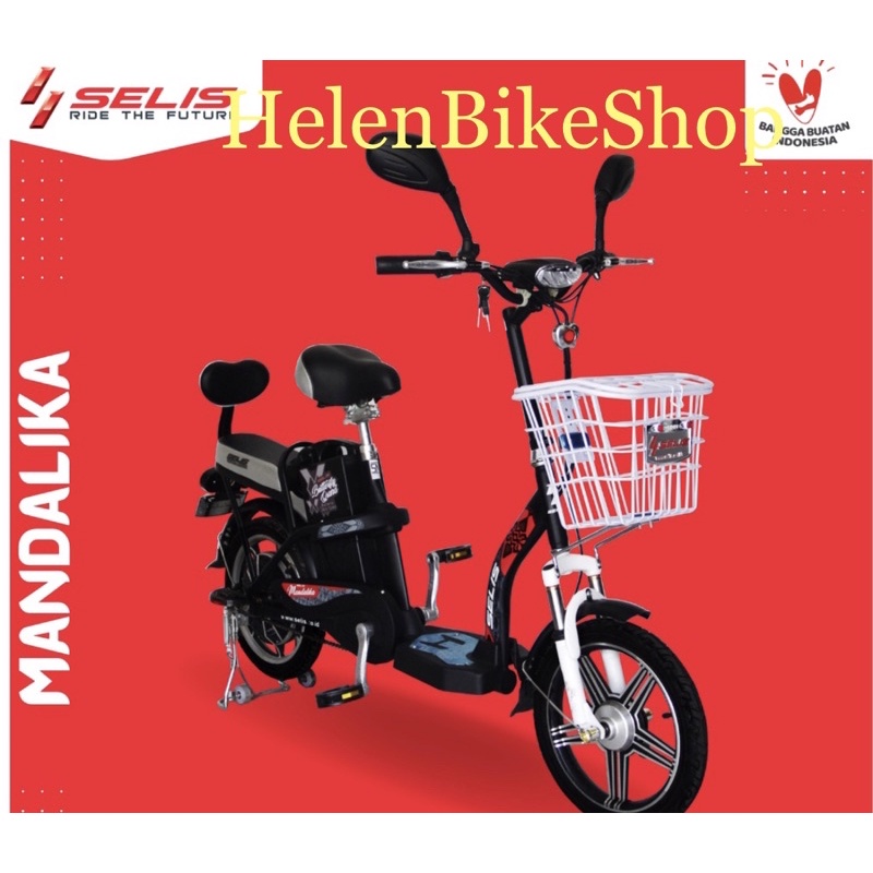 Jual Sepeda Listrik selis Mandalika(khusus Ekspedisi) | Shopee Indonesia