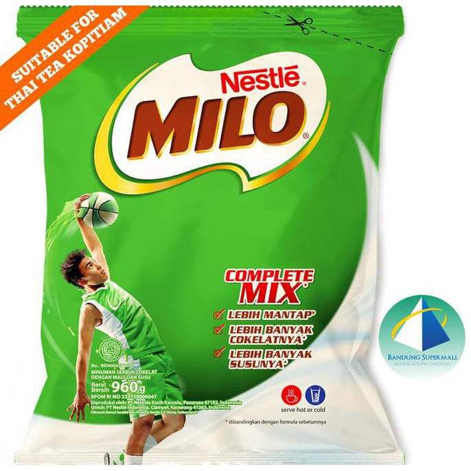 Jual MILO Complete Mix 1kg (Thai Tea) - Nestle Profesional PROMO BOOM ...