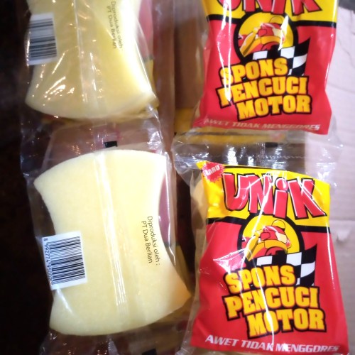 Jual UNIK SPONGE MOTOR RENCENG (6 Pcs) | Shopee Indonesia