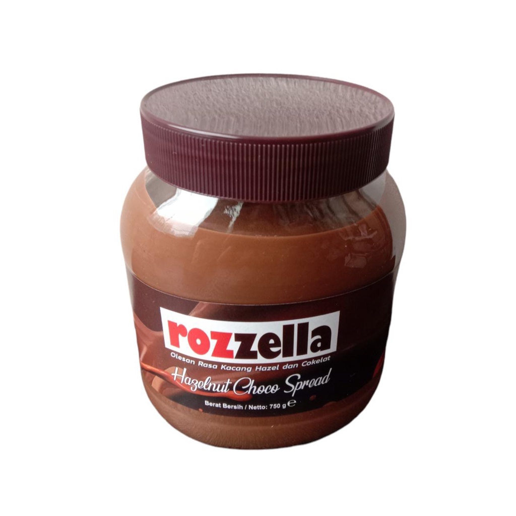 Jual ROZZELLA HAZELNUT CHOCO SPREAD 400 GR / OLESAN RASA KACANG HAZEL ...