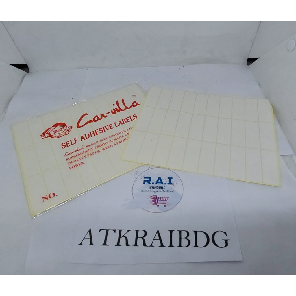 Jual LEBEL HARGA/STIKER NAMA/ISI 10 LEMBAR | Shopee Indonesia