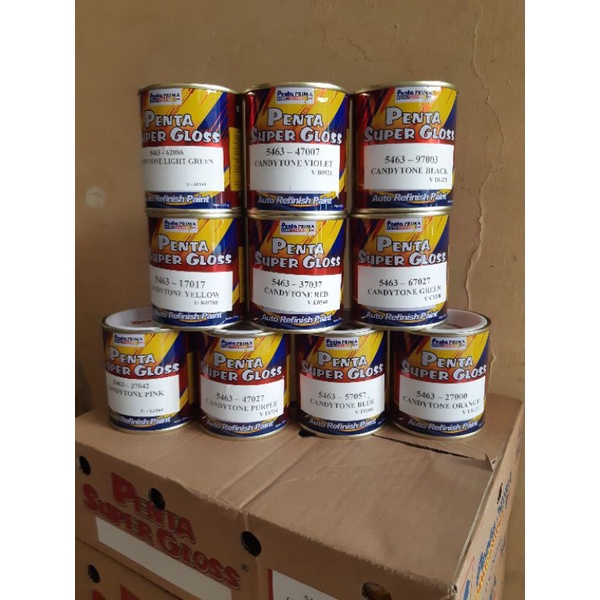 Jual CAT DUCO NC PENTA CANDYTONE CAT PENTA SUPER GLOSS 200 GRAM ...