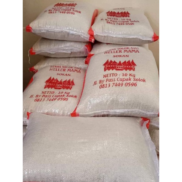 Jual Beras solok/Beras sumbar/Beras sokan/Beras enak/Beras kampung ...