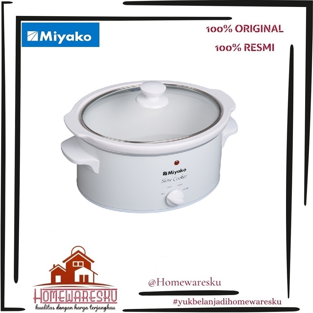 Jual Miyako Slow Cooker SC-510 - SC510 - Pemasak Bubur - 4 Litre ...