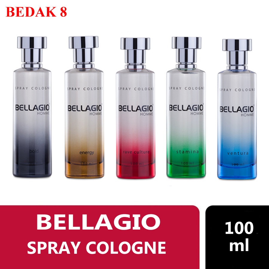 Jual Bellagio Spray Cologne 100 ml (PLUS BUBBLE WRAP) | Shopee Indonesia
