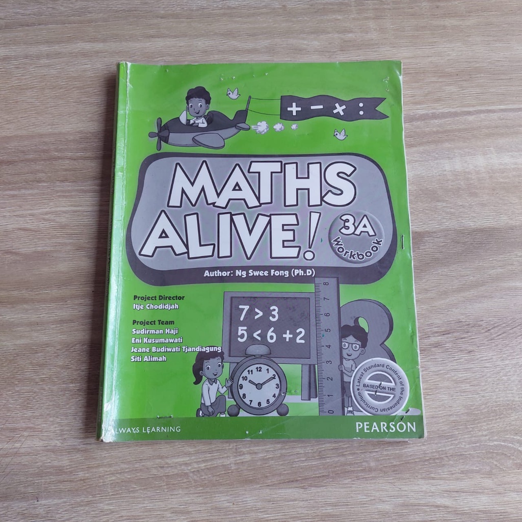 Jual BUKU MATH ALIVE! 3A WORKBOOK | Shopee Indonesia