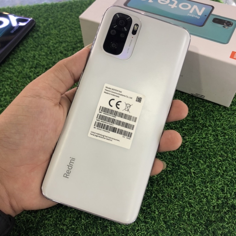 Jual Redmi Note 10 4/64gb Second Fullset Resmi | Shopee Indonesia