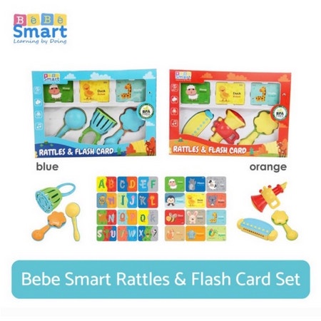 Jual BEBE SMART Rattle & Flash Card - Mainan Edukatif Anak | Shopee ...