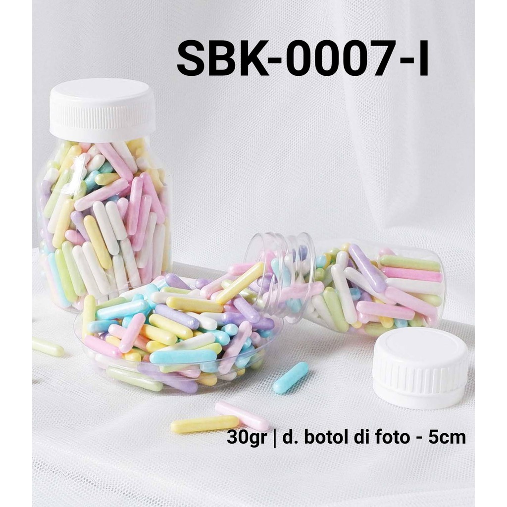 Jual GR-SBK-0007 Sprinkles sprinkle sprinkel 30 gram kapsul meses ...