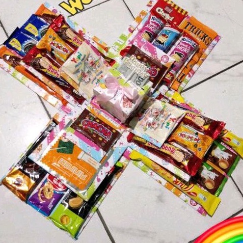 Jual Explosion box snack 3 layer | Shopee Indonesia