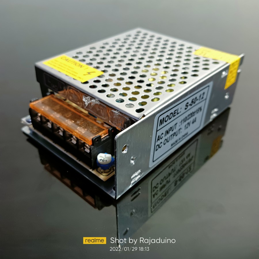 Jual Power Supply 12V 4A Switching PSU SMPS Adaptor jaring | Shopee Indonesia
