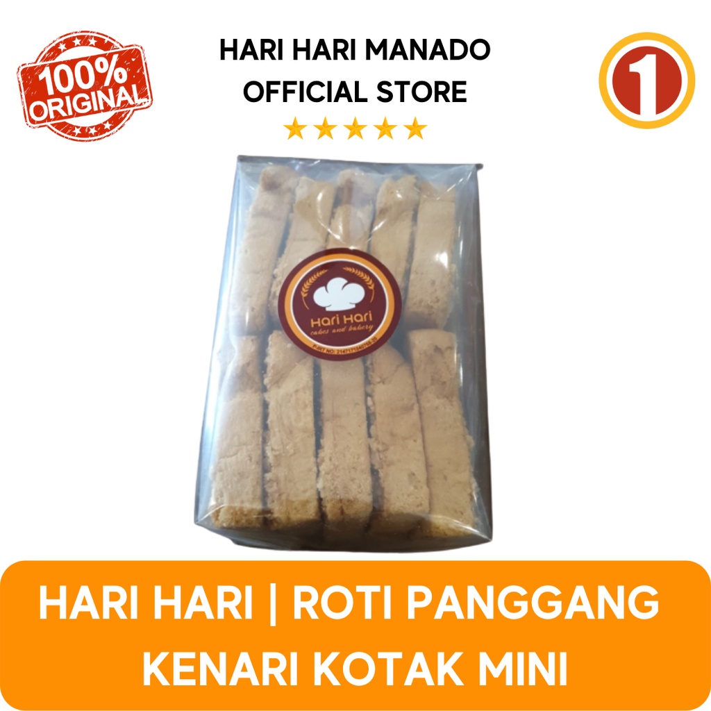 Jual HARI HARI | ROTI PANGGANG KOTAK MINI | Shopee Indonesia