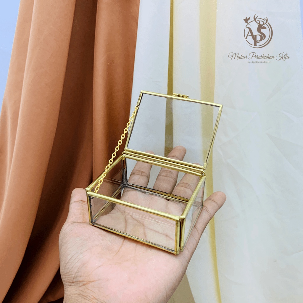 Jual Box Kaca Untuk Ringbox Terarium Perpans Mini Box S4 Uk 7x5x3 ...