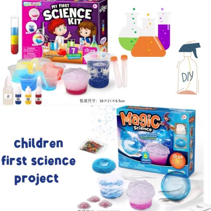 Jual my first science kit 7 colors experiment magic science experiment ...