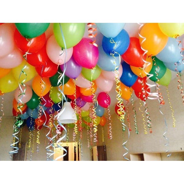 Jual Pita Balon Mini / Pita Balon Ribbon Mini / Curly Ribbon / Rope ...