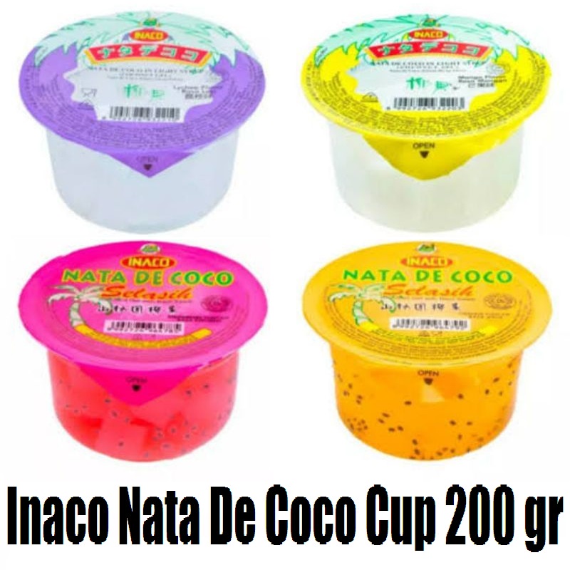 Jual Inaco Nata De Coco Cup All Variant-Minuman Nata De Coco All ...