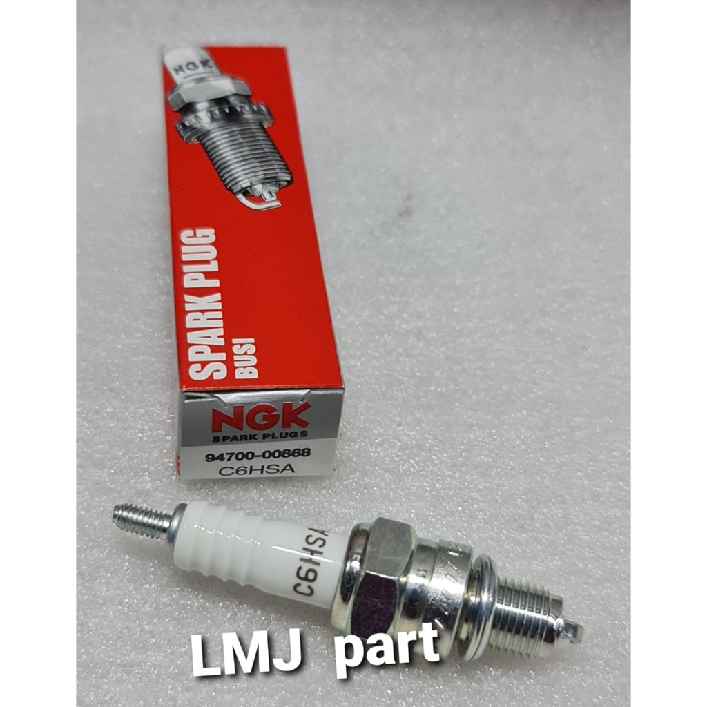 Jual BUSI NGK C6HSA CRYPTON VEGA R LAMA NEW ZR RR JUPITER Z 105 110 ...