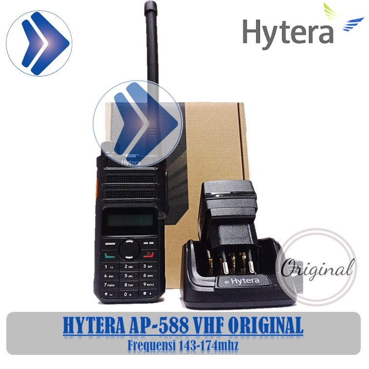 Jual HYTERA AP588 HT SINGLE BAND VHF NEW GARANSI RESMI ORIGINAL HYTERA ...
