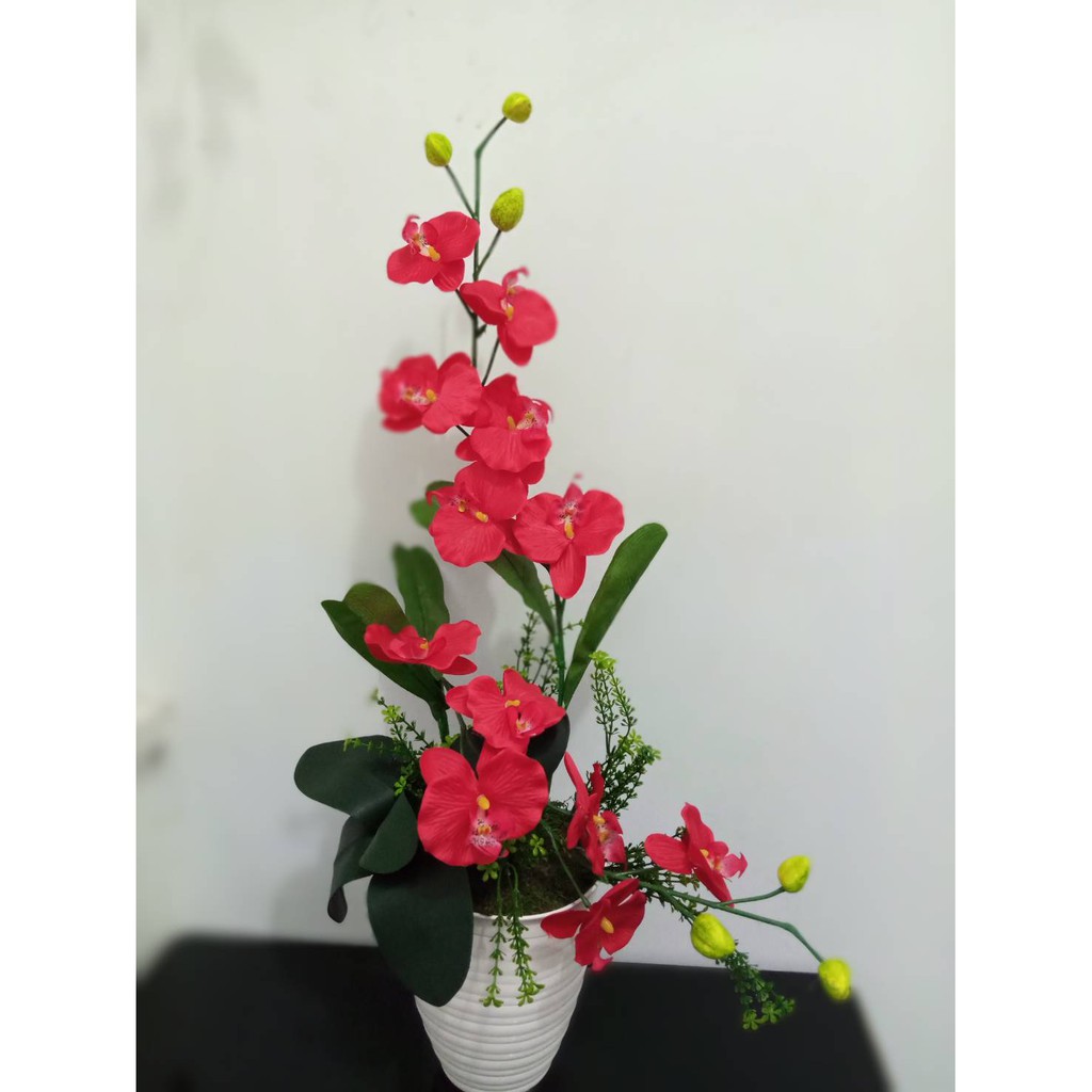 Jual Bunga Siap Rangkai Anggrek Artificial / Bunga Hias / Bunga Siap ...