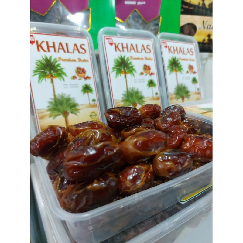 Jual kurma khalas saad premium 1kg (exp2023) | Shopee Indonesia