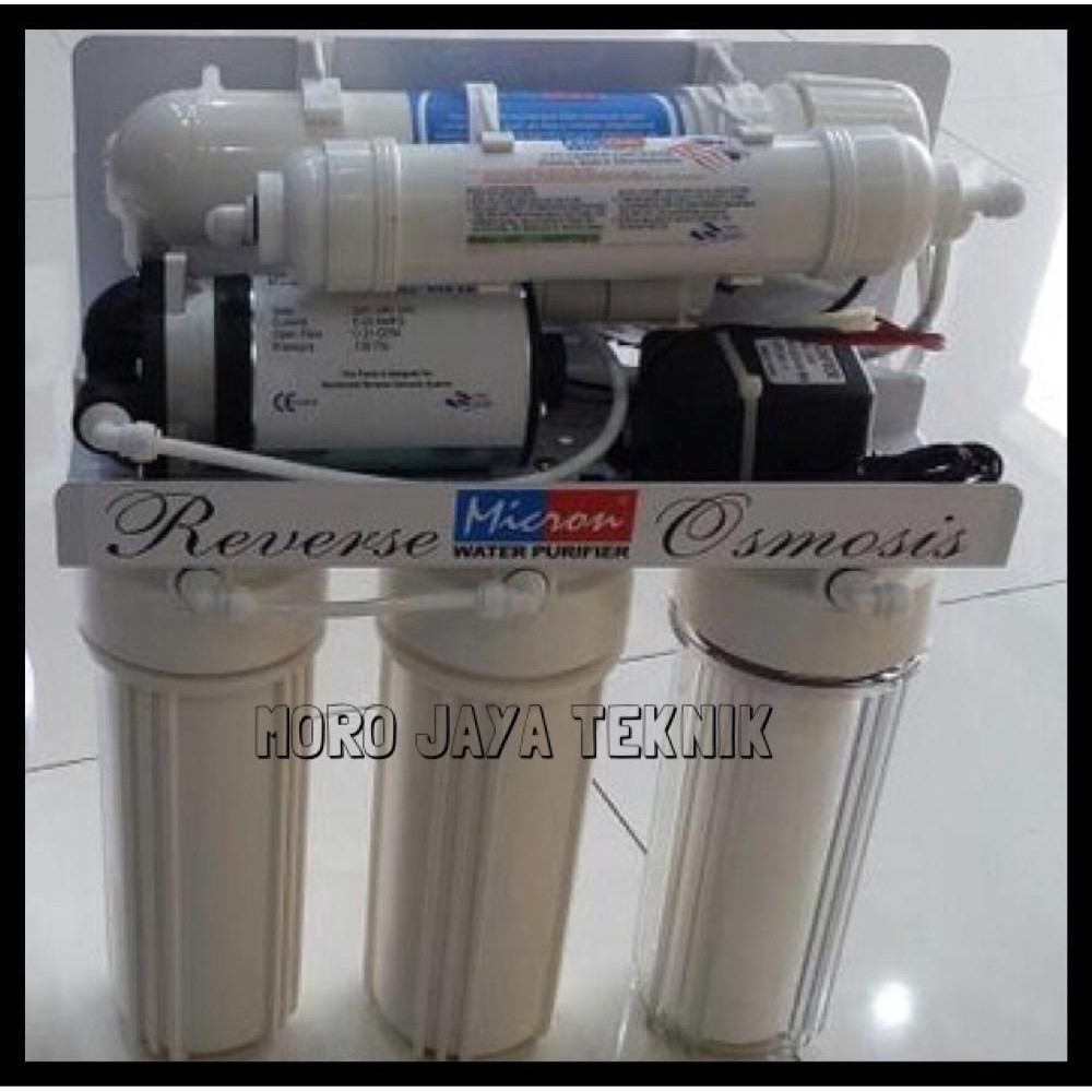 Jual Mesin Rever Osmosis MICRON 50Gpd Csm RO Undersink High Quality Terbaik | Shopee Indonesia