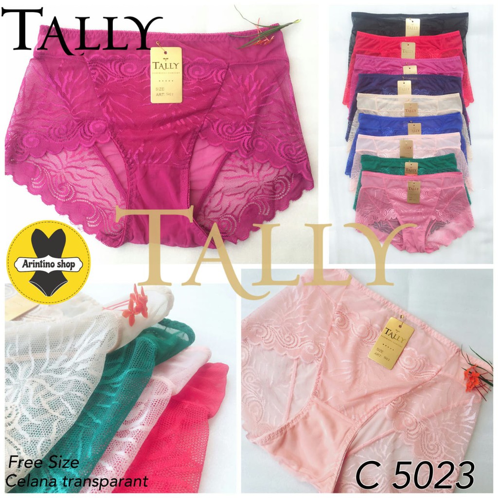Jual Cd Wanita Tally 5023 (fit XL) Brukat Renda | Celana Dalam Wanita Transparan | Cd Cewek Sexy ...